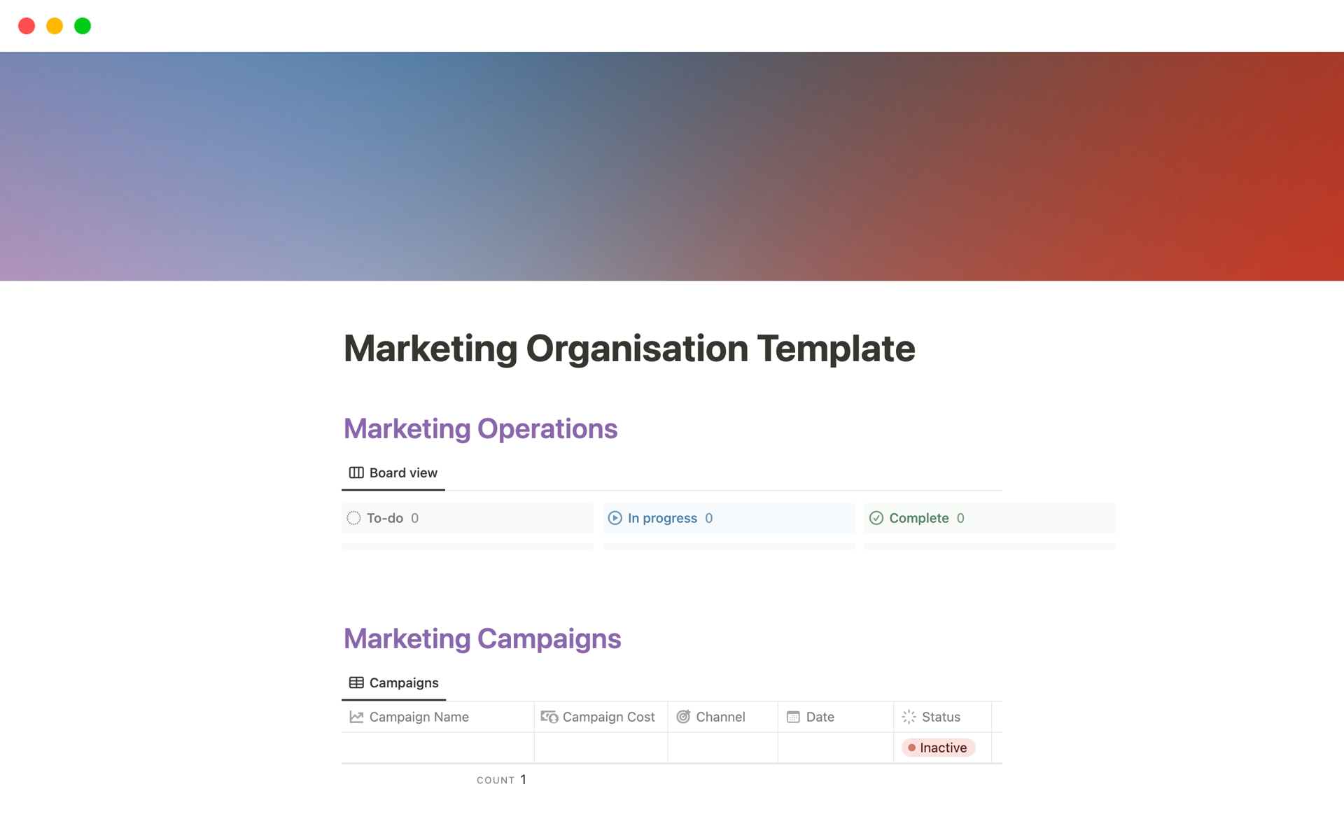Best Growth Marketing Templates for Product Marketing Managers | Notion ...