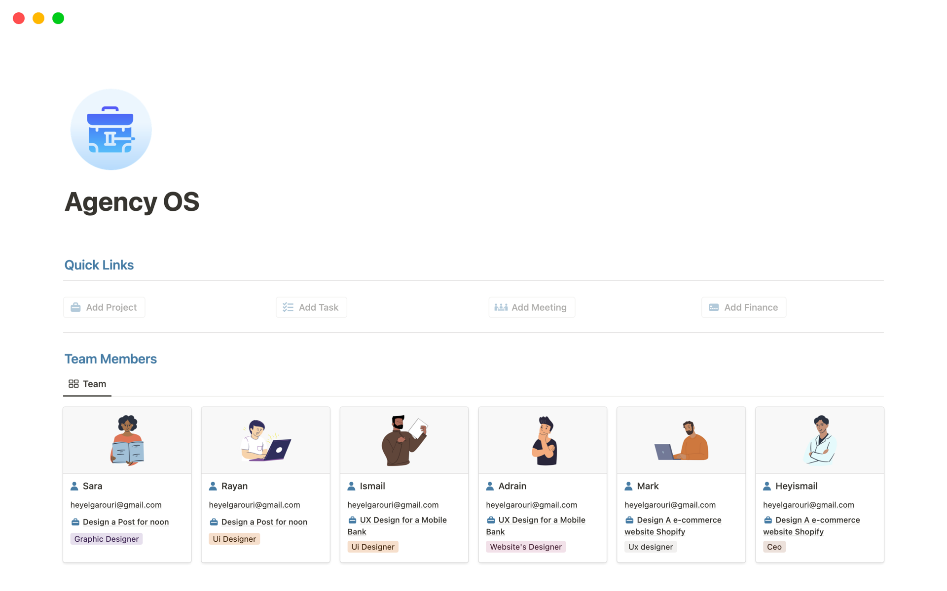 Agency OS Template by The Goodies Lab | Notion Marketplace