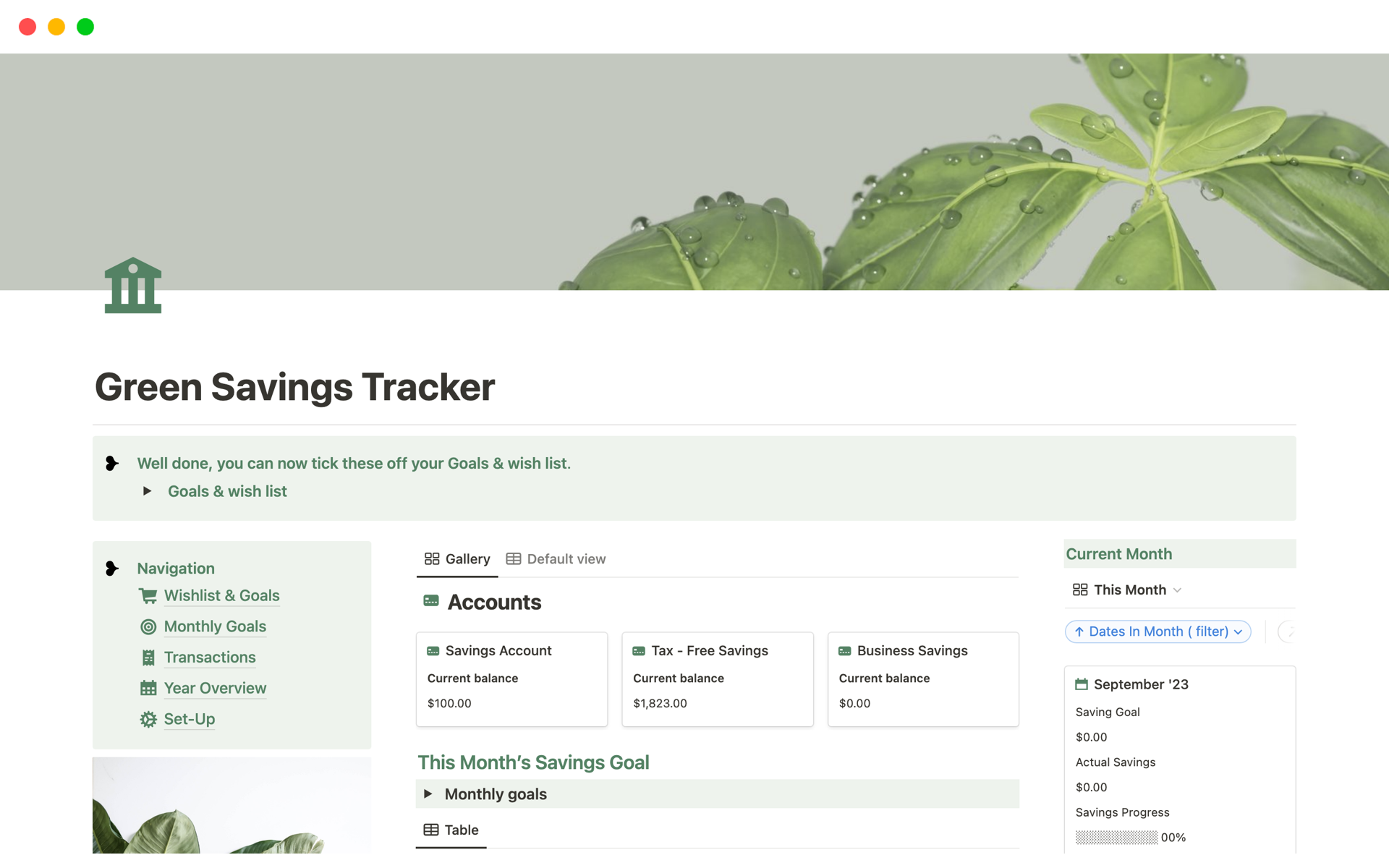 52-week savings challenge tracker Template | Notion Marketplace