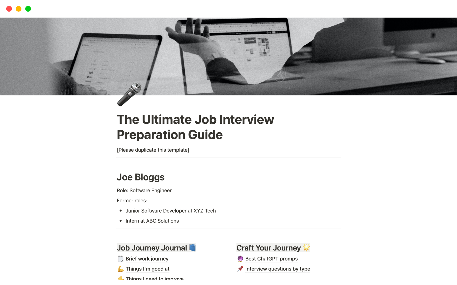Job Interview Rubric Template | Notion Marketplace