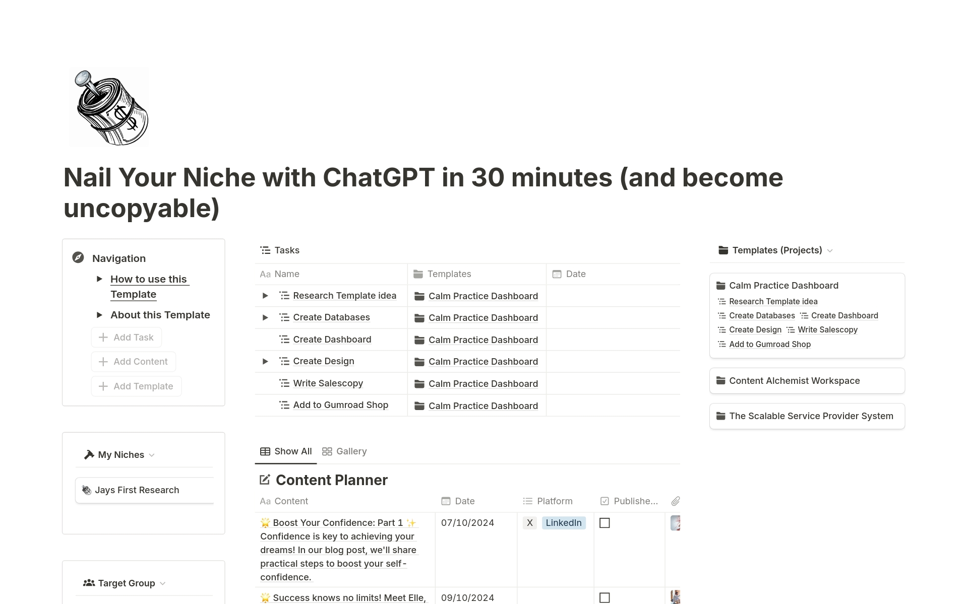 Setting Boundaries OS Template | Notion Marketplace