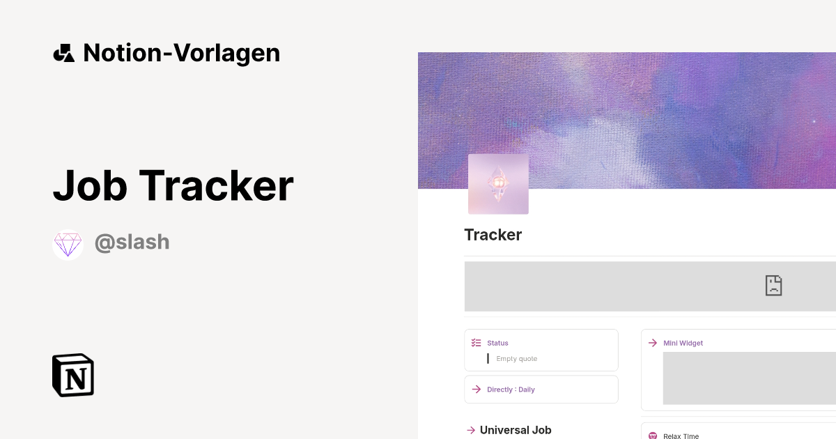 Central Command Vorlage | Notion-Marketplace