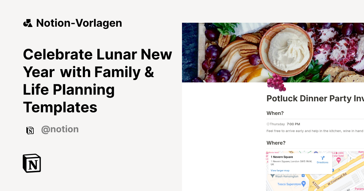 Celebrate Lunar New Year with Family & Life Planning Templates | Notion ...