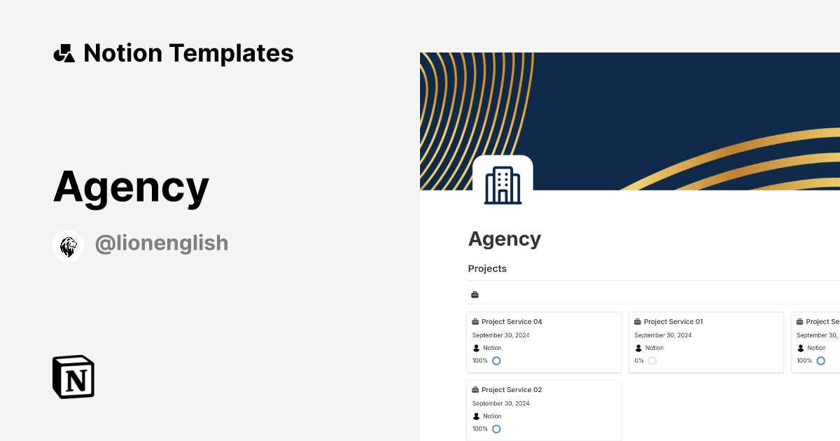 Agency Template | Notion Marketplace