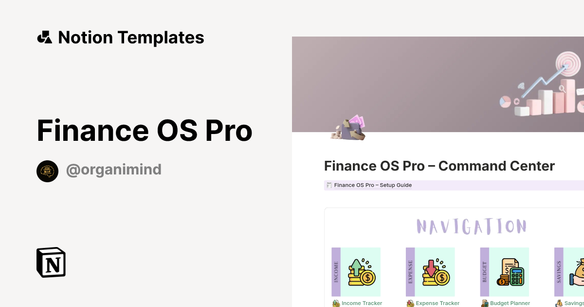 Finance OS Pro Template | Notion Marketplace