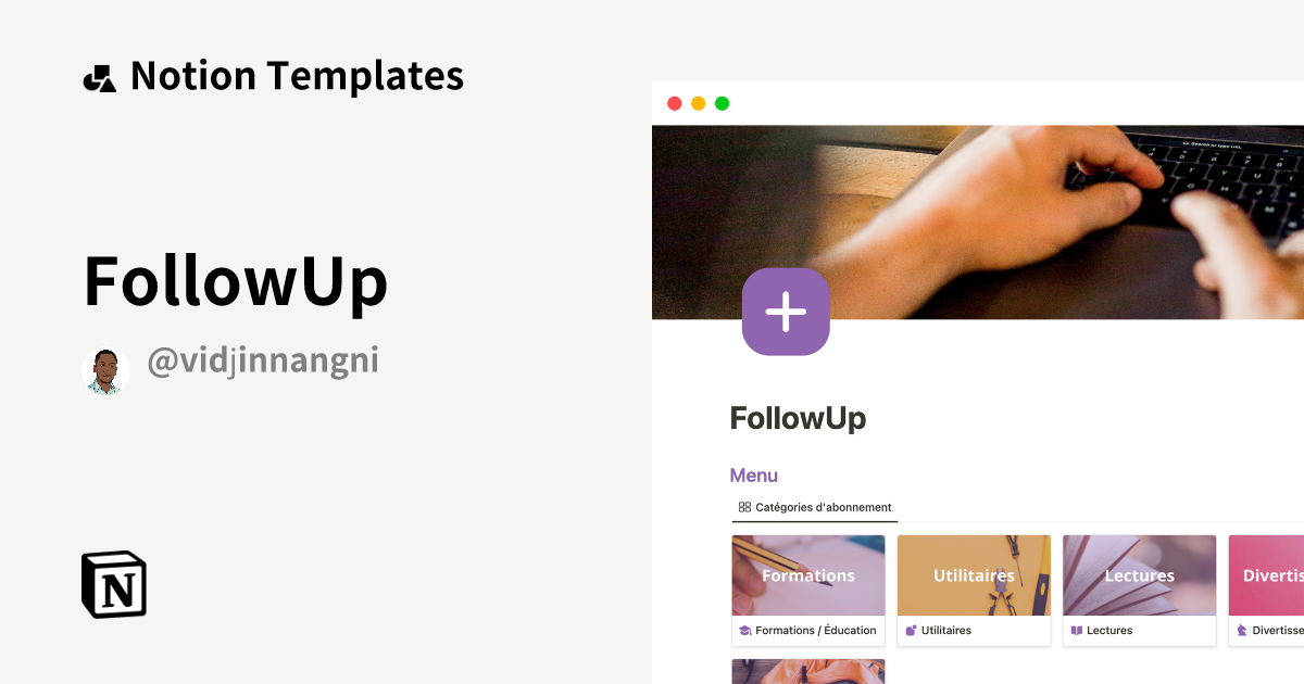 FollowUp Template | Notion Marketplace