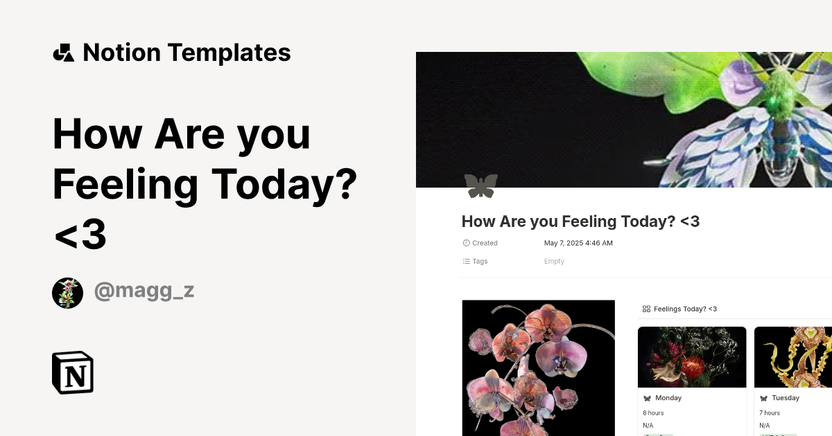 How Are you Feeling Today?