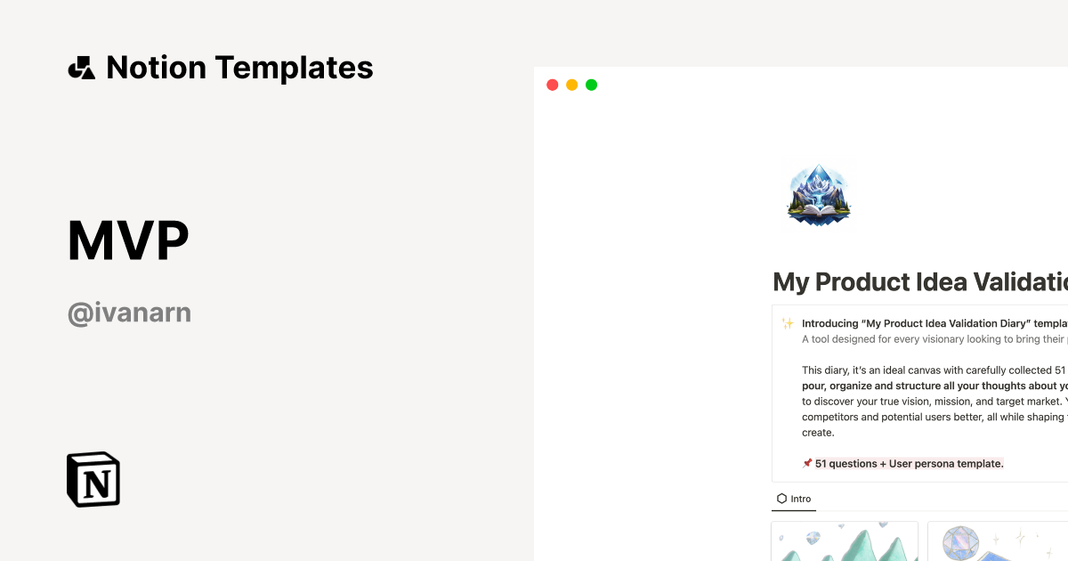 MVP Template | Notion Marketplace