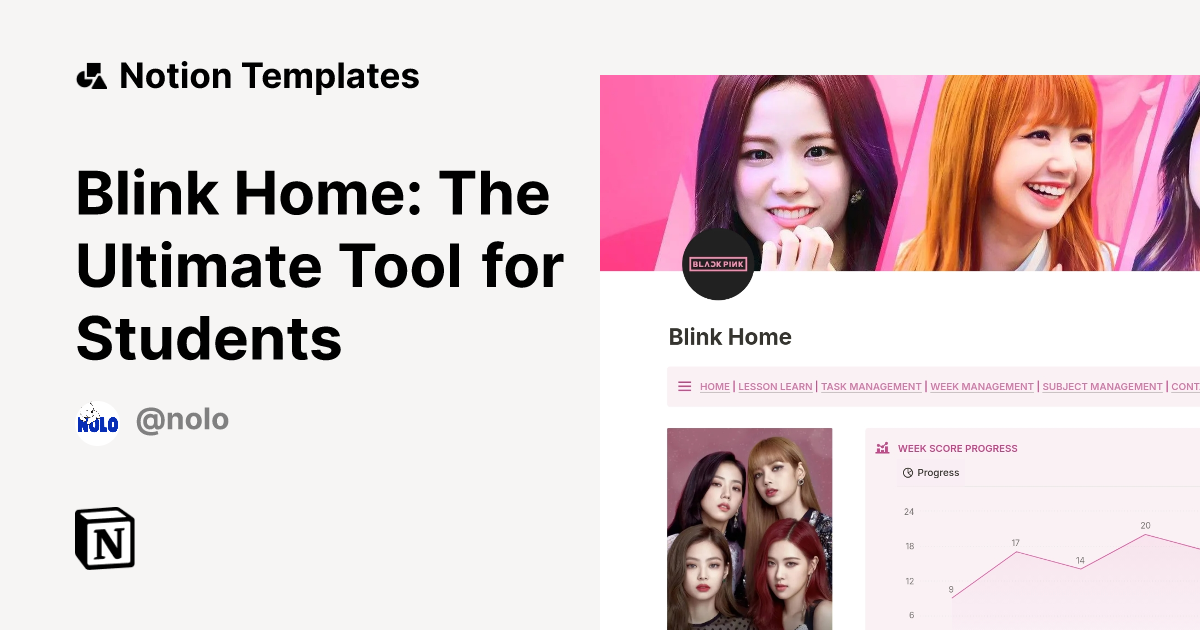 Blink Home: The Ultimate Tool for Students Template by NoLo Team ...