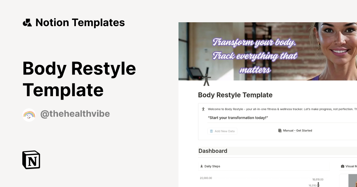 Body Restyle Template Template | Notion Marketplace