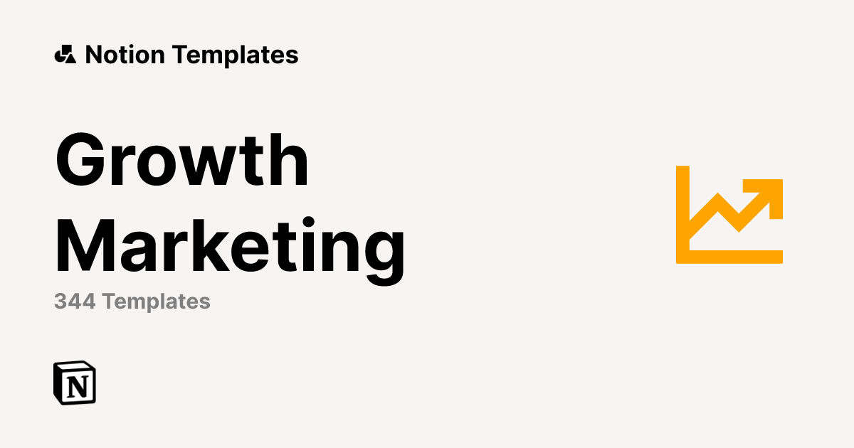 Best Growth Marketing Templates from Notion | Notion Marketplace