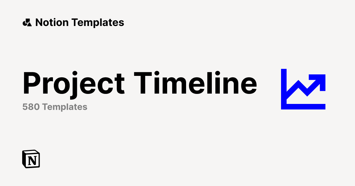 Best Project Timeline Templates from Notion | Notion Marketplace