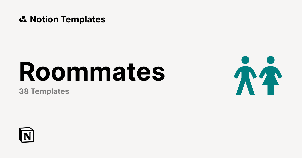 Best Roommates Templates from Notion | Notion Marketplace
