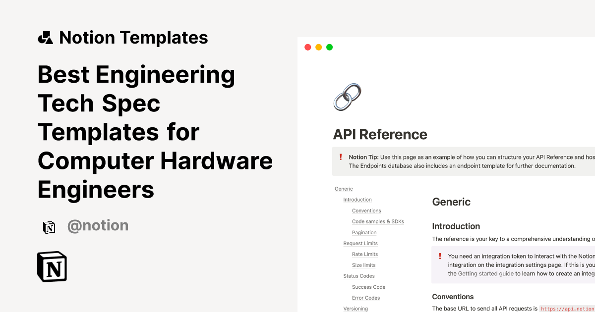 Best Engineering Tech Spec Templates for Computer Hardware Engineers ...