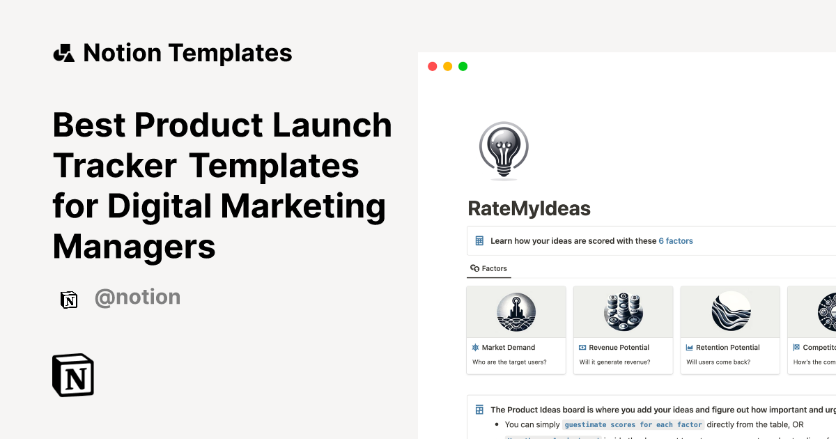 Best Product Launch Tracker Templates for Digital Marketing Managers ...