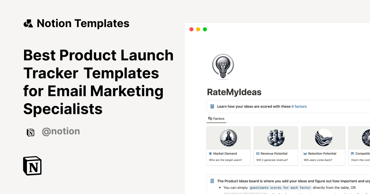 Best Product Launch Tracker Templates for Email Marketing Specialists ...