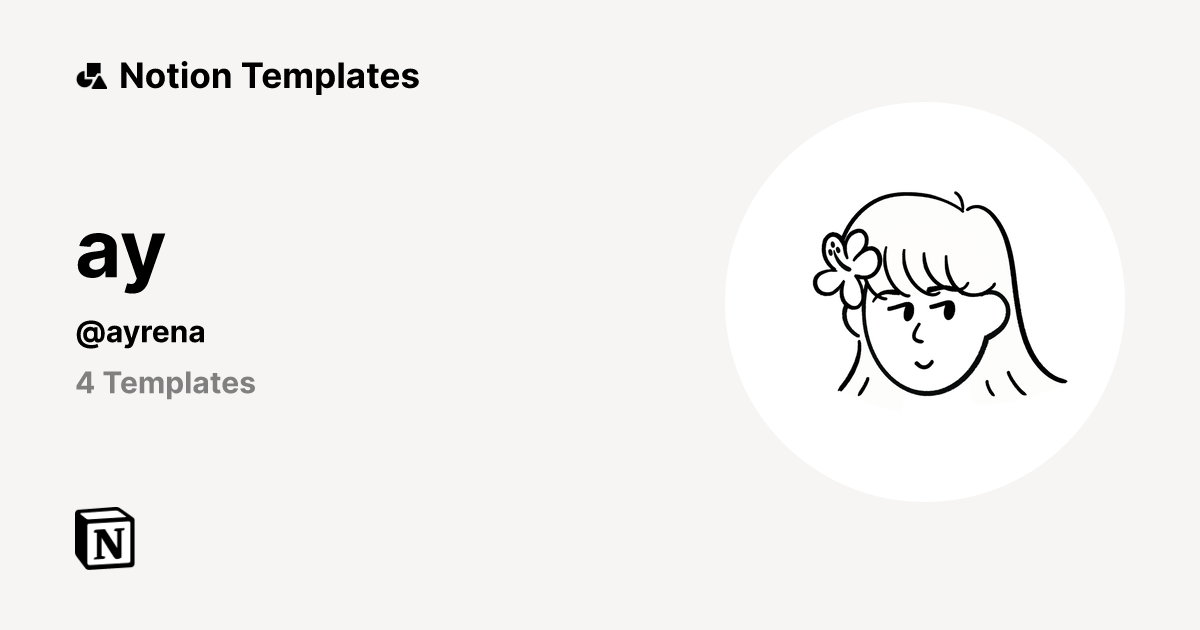 ay | Template Creator | Notion Marketplace