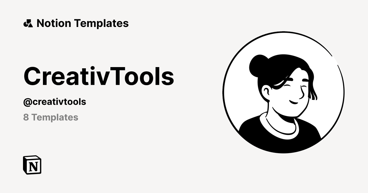 CreativTools | Template Creator | Notion Marketplace