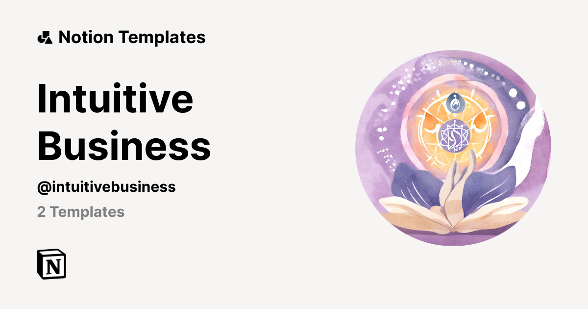 Intuitive Business Template Creator Notion Marketplace