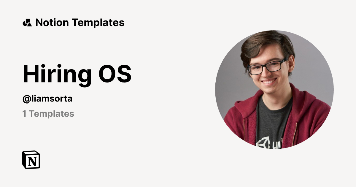 Hiring OS | Template Creator | Notion Marketplace