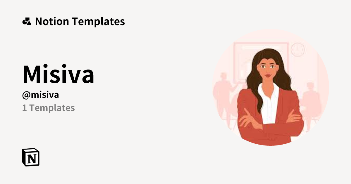 Misiva | Template Creator | Notion Marketplace