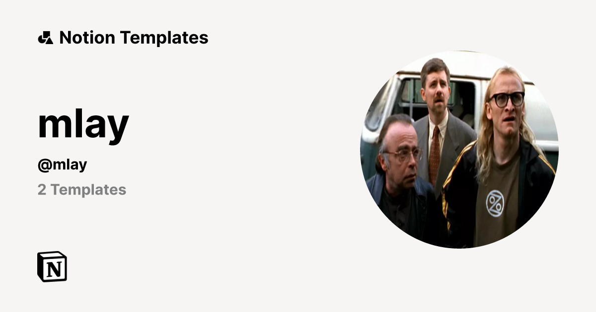 mlay | Template Creator | Notion Marketplace