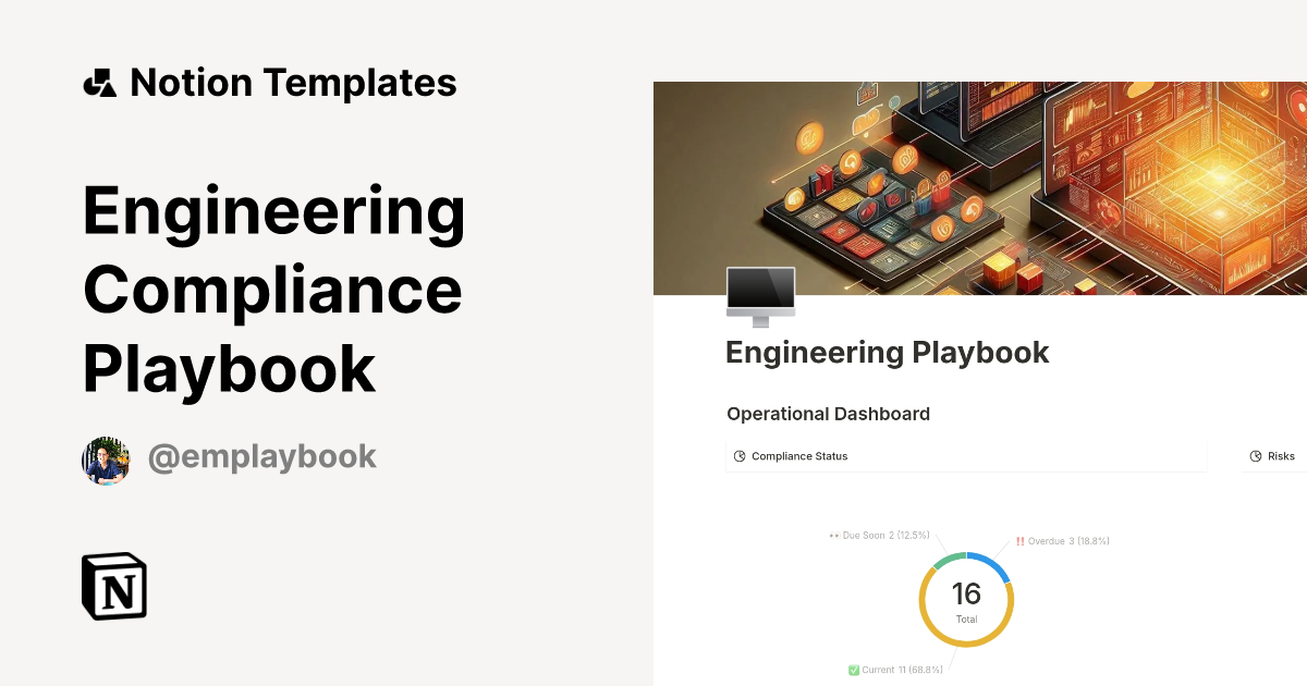 Engineering Compliance Playbook Template | Notion Marketplace