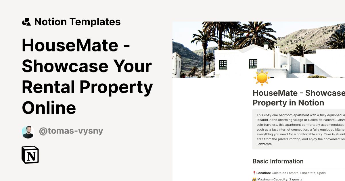 HouseMate - Showcase Your Rental Property Online Template by Tomas ...