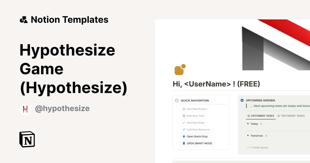 Hypothesize Game (Hypothesize) Template by Hypothesize Solutions LLP ...