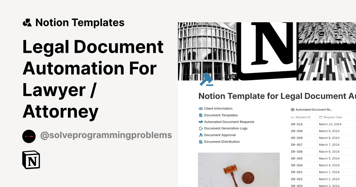 Legal Document Automation For Lawyer / Attorney Template by Hams AI ...