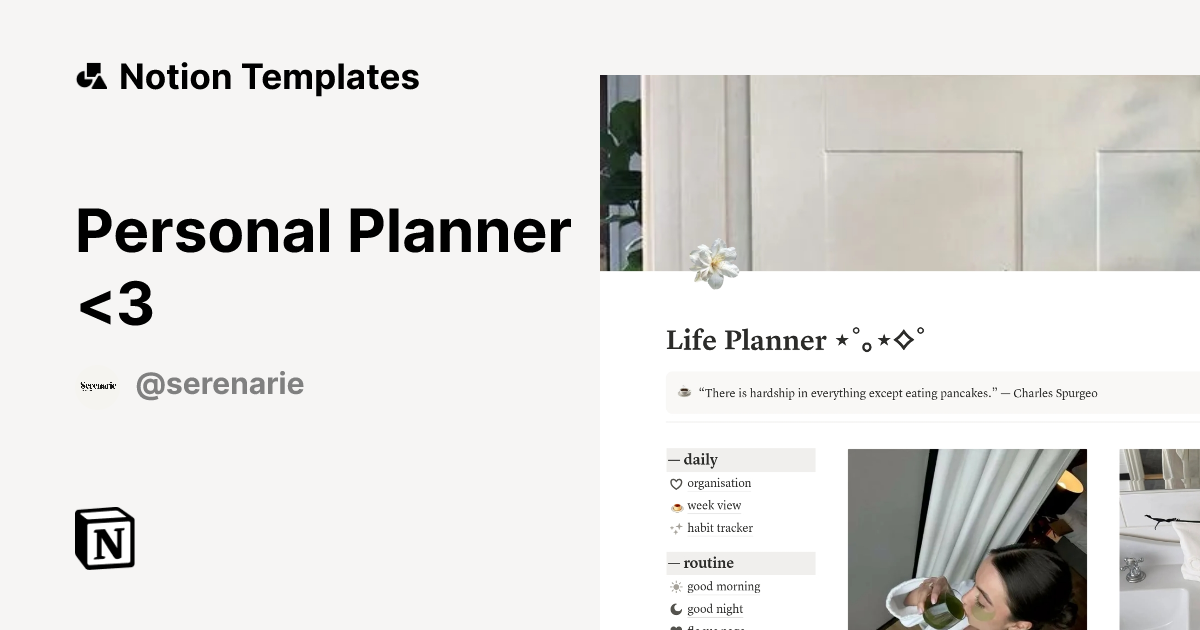 Personal Planner