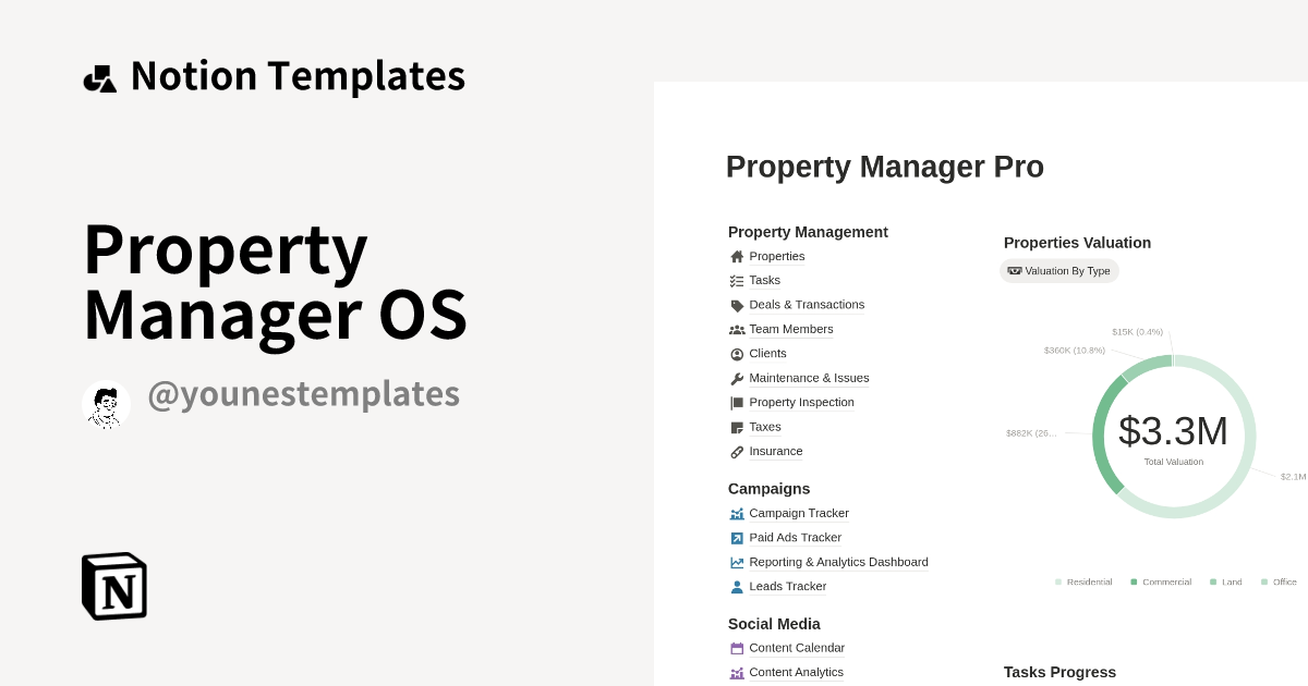 Property Manager OS Template | Notion Marketplace