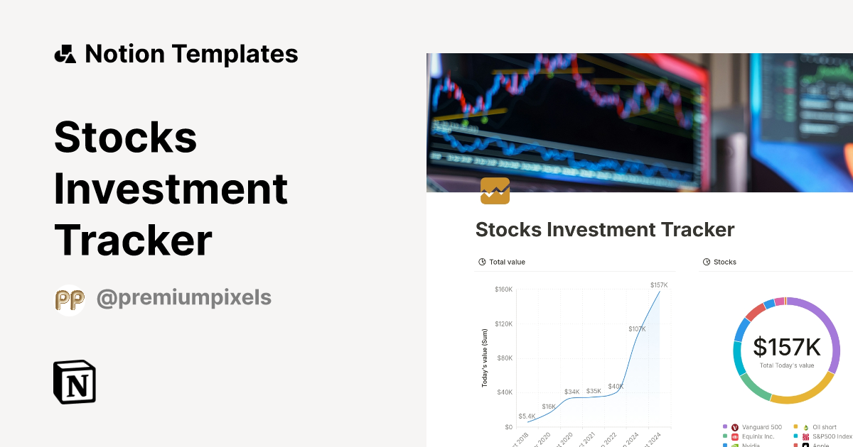 Stocks Investment Tracker Template | Notion Marketplace