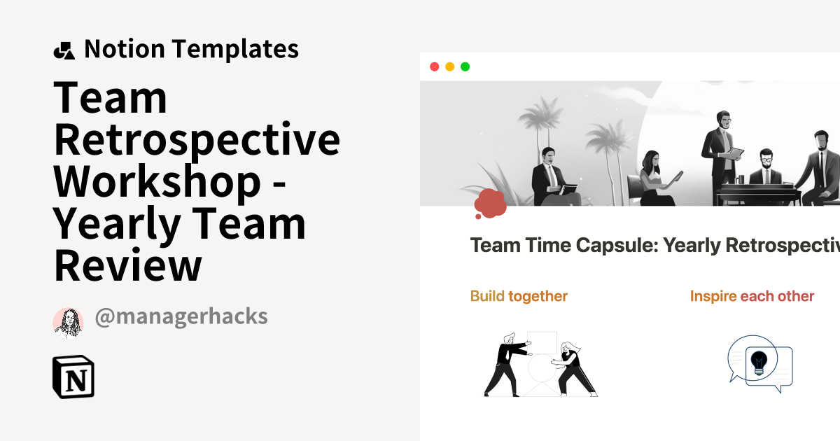 Team Retrospective Workshop: Time Capsule Template by Mona ...