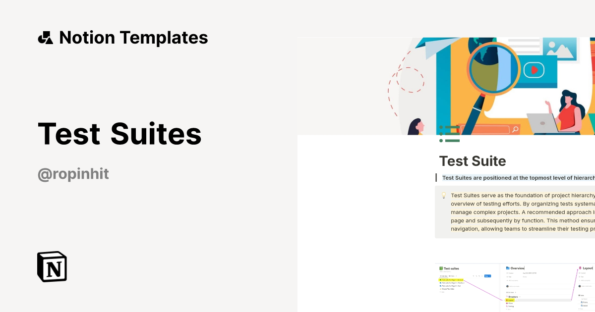 Test Suites Template | Notion Marketplace
