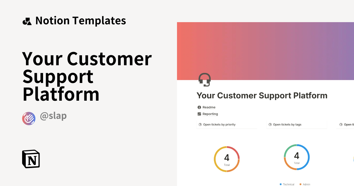 Your Customer Support Platform Template | Notion Marketplace