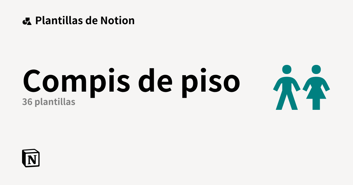 Principales plantillas de Compis de piso de Notion | Notion Marketplace