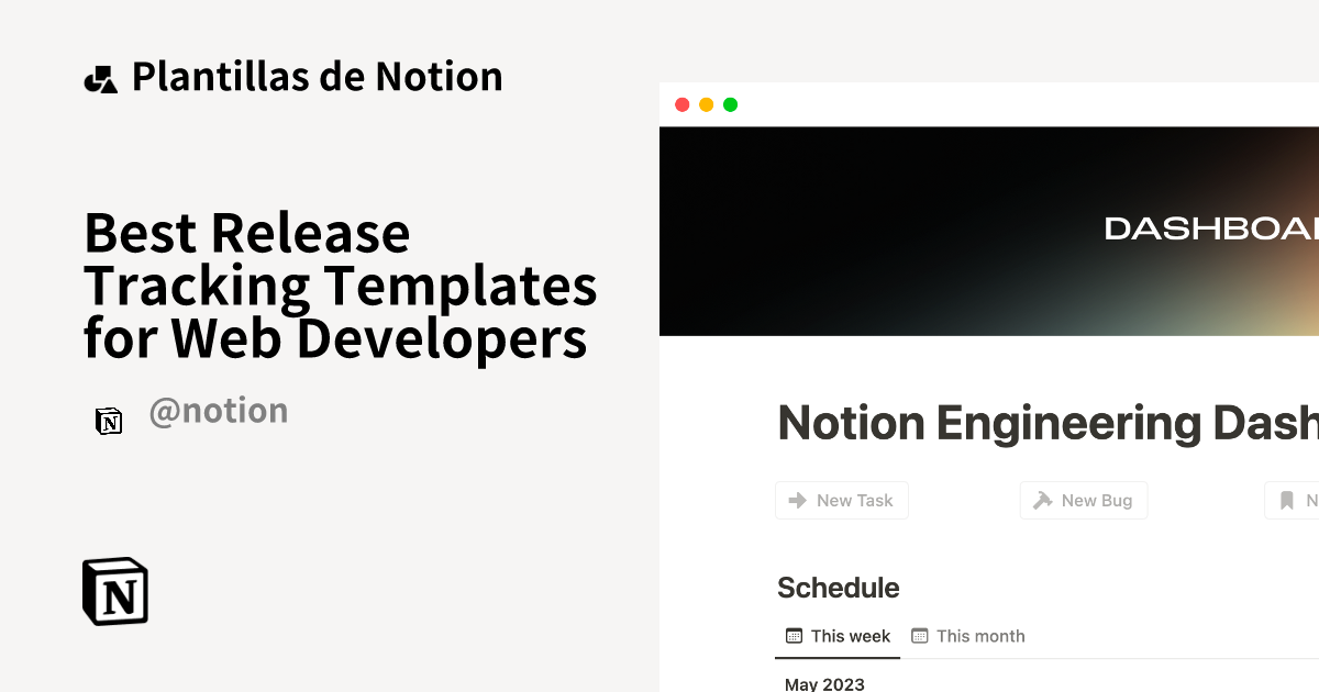Best Release Tracking Templates for Web Developers | Plantillas de ...