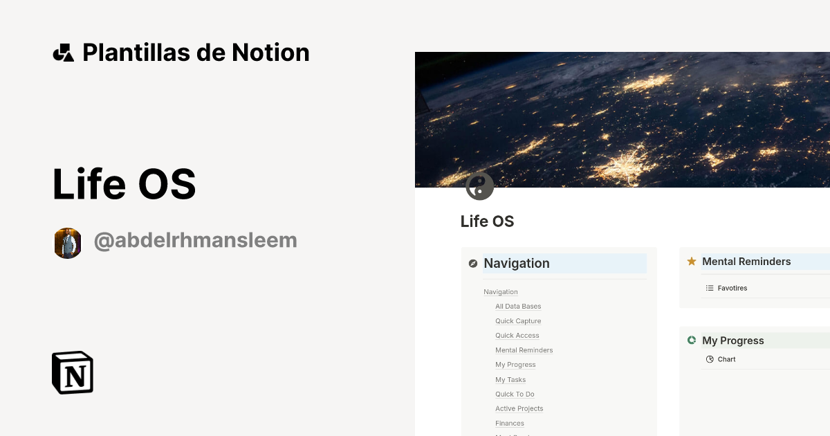 Plantilla Life OS | Notion Marketplace