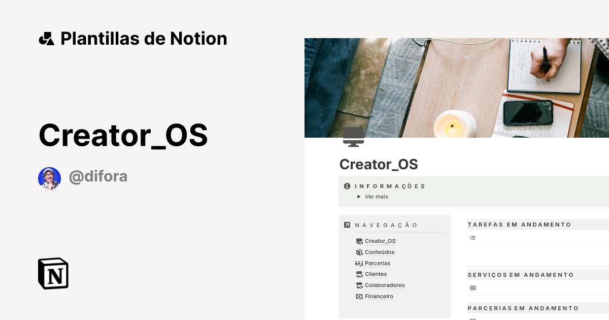 Plantilla Creator_OS | Notion Marketplace