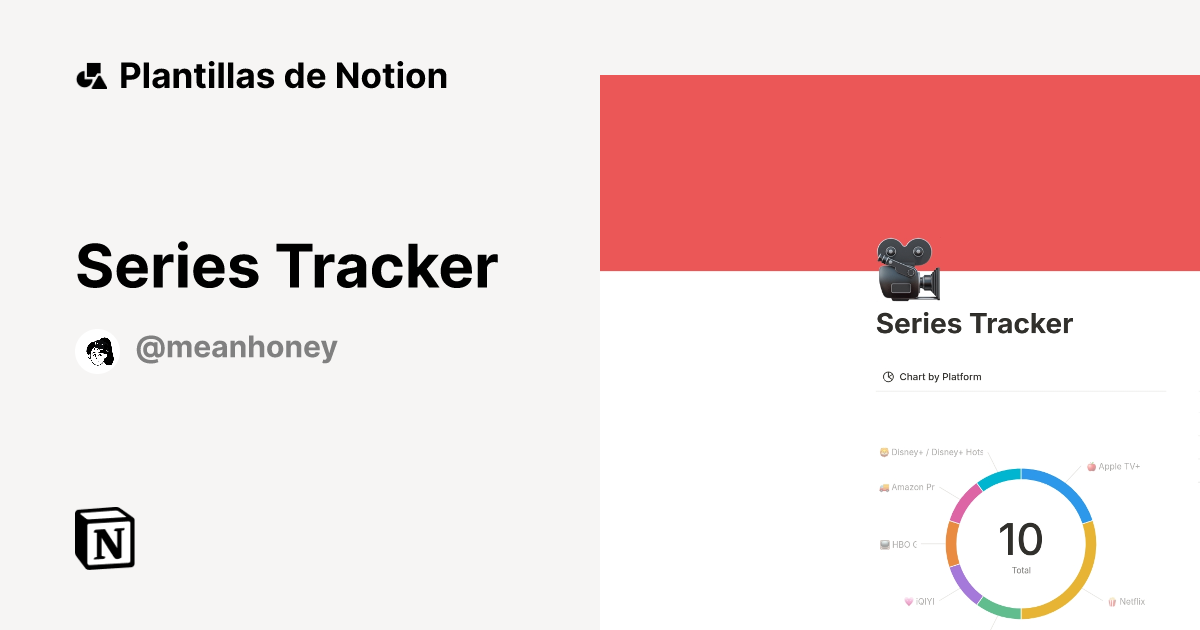 Plantilla Series Tracker | Notion Marketplace
