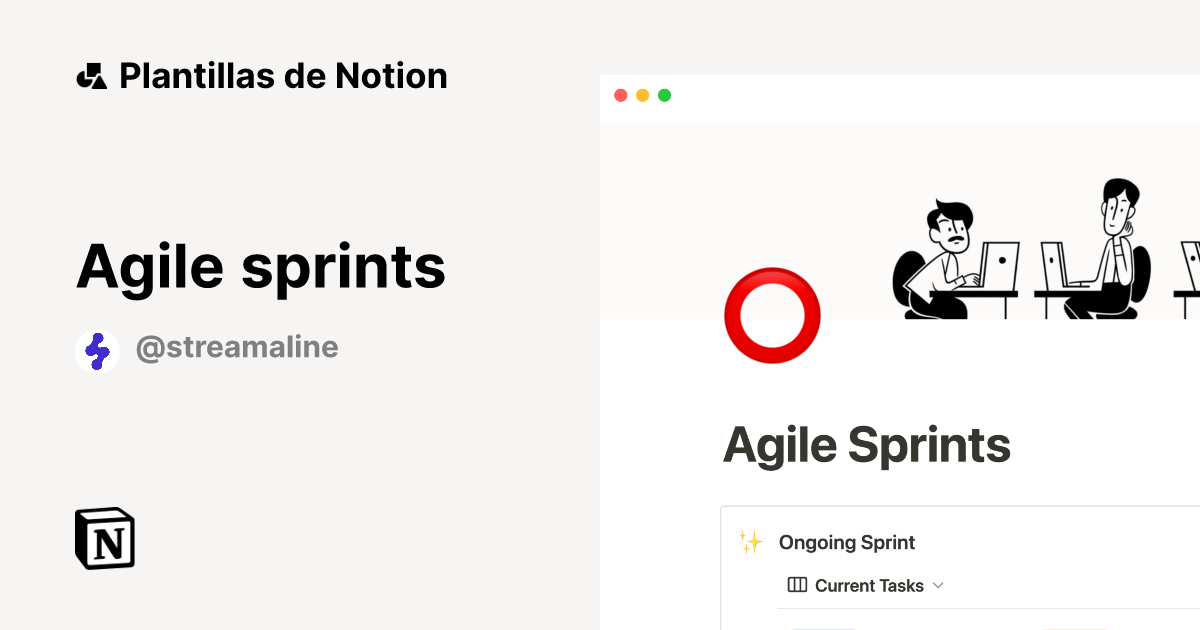Plantilla Agile sprints | Notion Marketplace