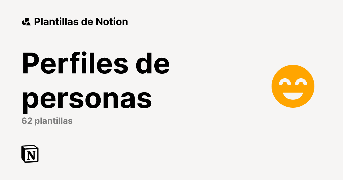 Mejores plantillas de Perfiles de personas de Notion | Notion Marketplace