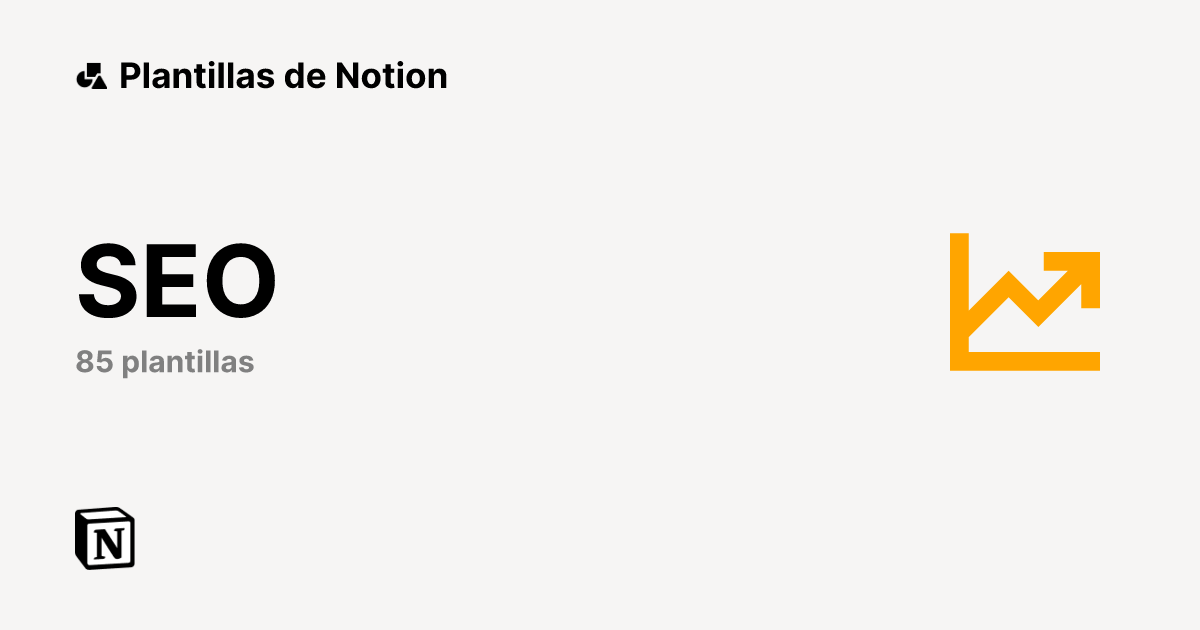 Plantillas gratuitas de SEO de Notion | Notion Marketplace