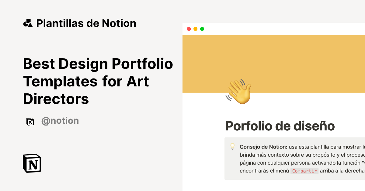 Best Design Portfolio Templates for Art Directors | Plantillas de ...