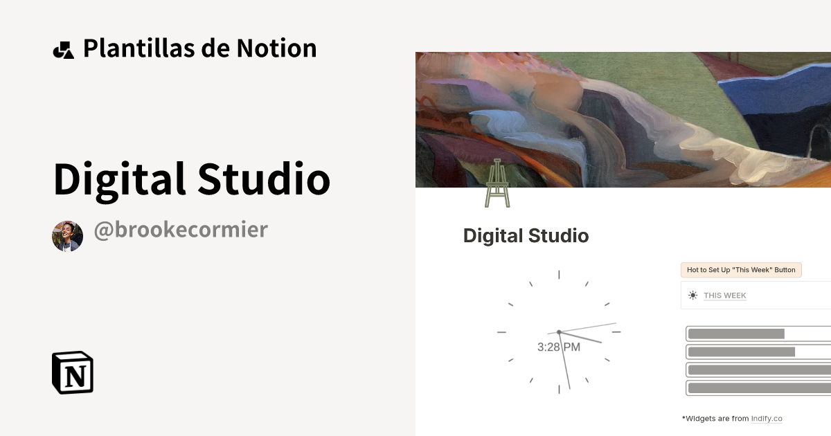 Plantilla Digital Studio | Notion Marketplace