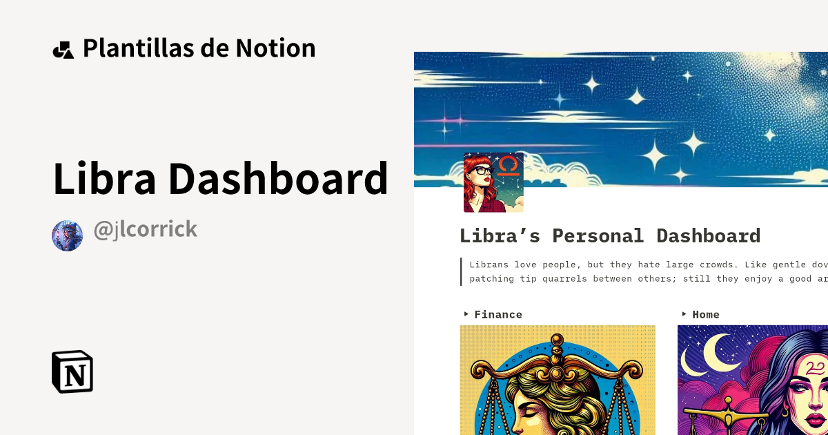 Plantilla Libra Dashboard de Template Alchemy | Notion Marketplace