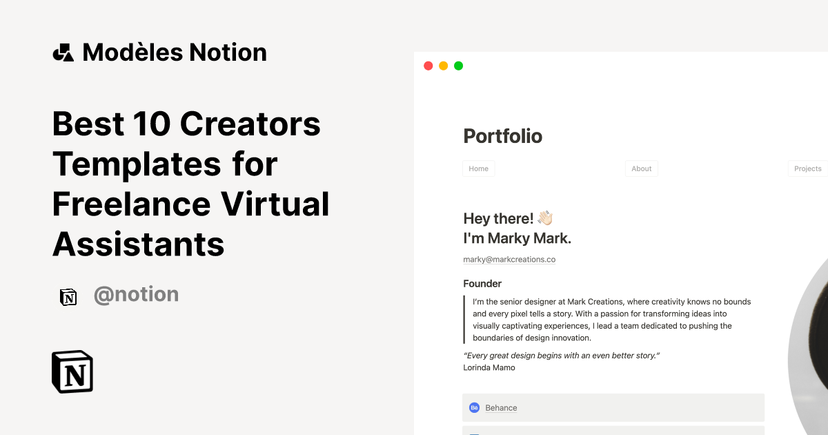 Best 10 Creators Templates for Freelance Virtual Assistants ...