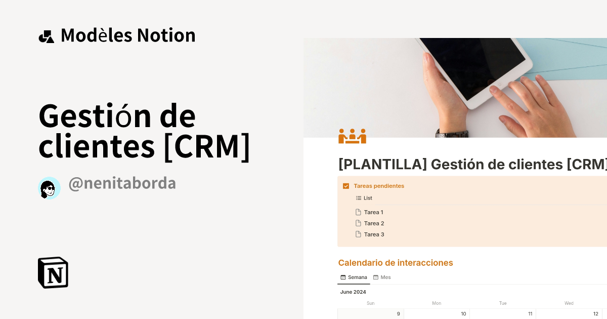 Gestión de clientes [CRM] | Modèle créé par Gestión de clientes [CRM ...