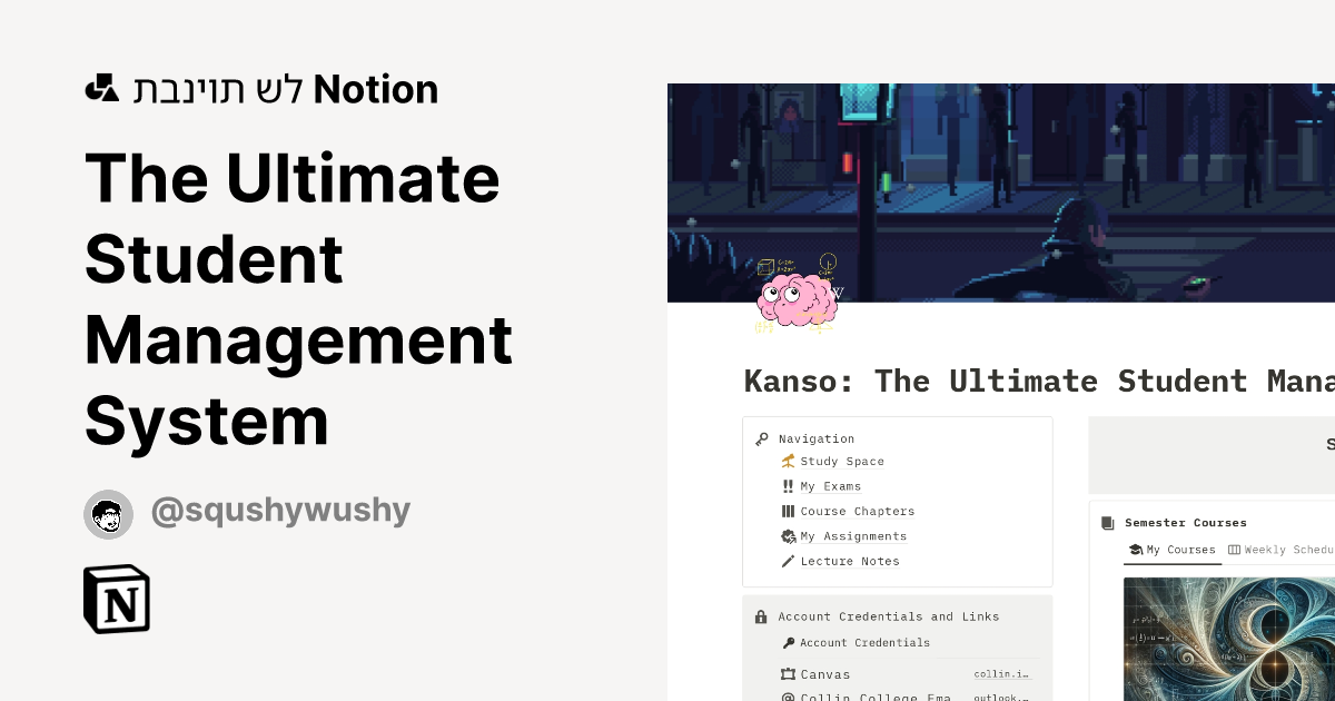 תבנית The Ultimate Student Management System מאת Jr Hector Gonzalez ...
